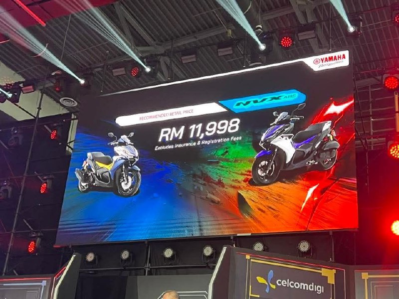 Yamaha NVX 155 2025 - Kini Dilancarkan! Lebih sporty, lebih bergaya ...