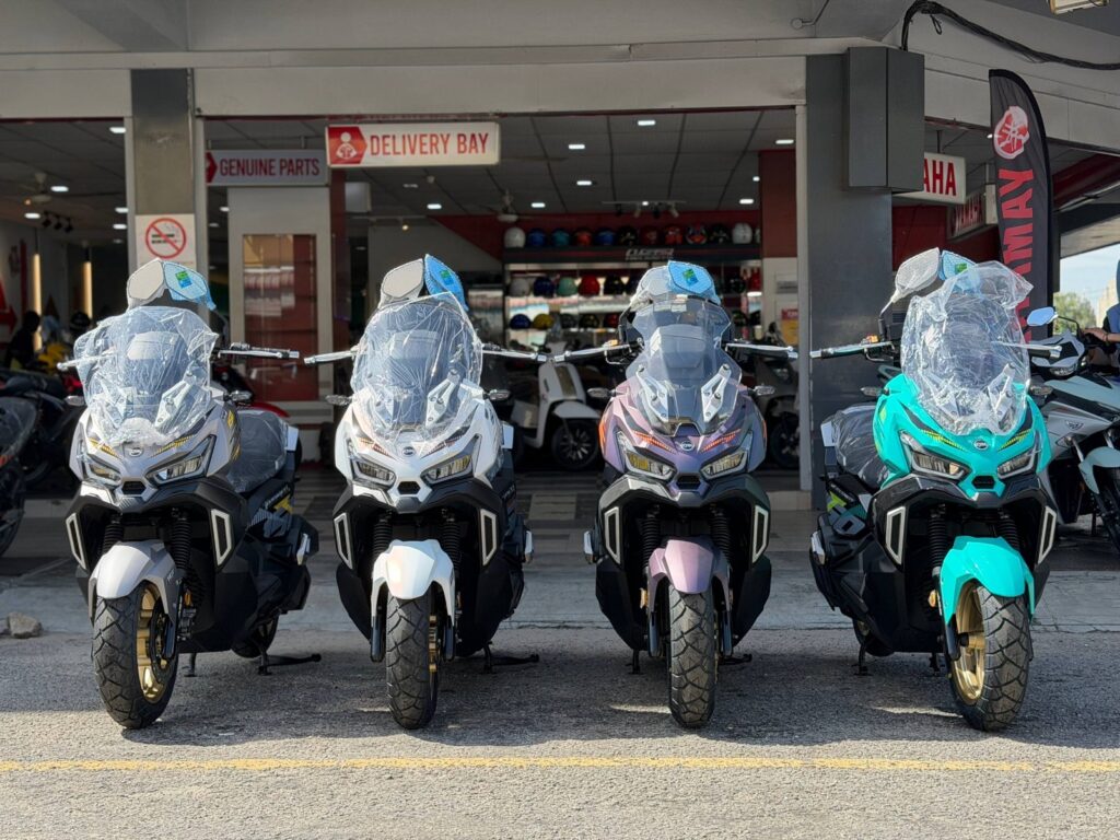 SYM HUSKY 150 TAMPIL DENGAN WARNA BAHARU - SLM Motorport